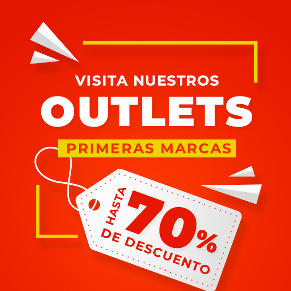 Visita nuestros Outlets: primeras marcas--grandes descuento!!!